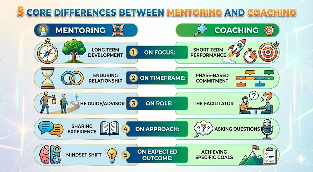 Mentoring vs. Coaching: The Key to Building Internal Training ...